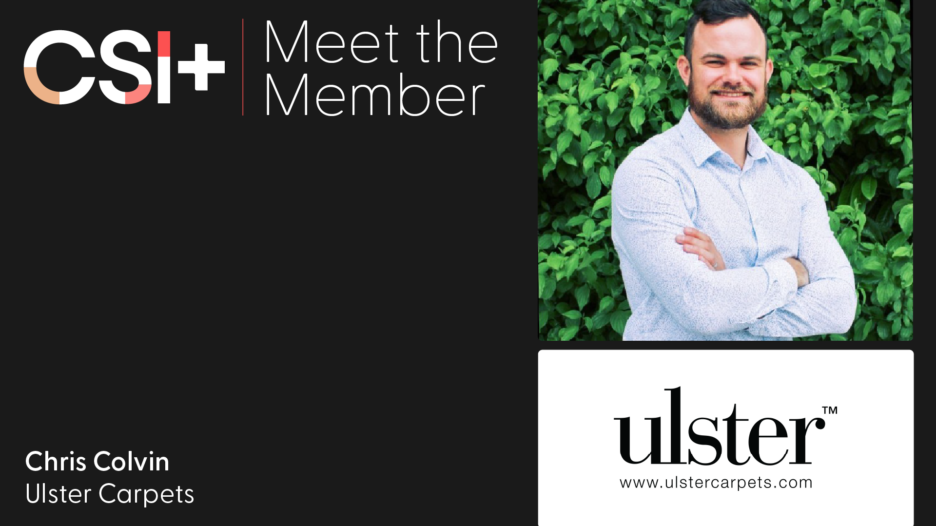 Meet The Member: Chris Colvin – Ulster Carpets - CSI+