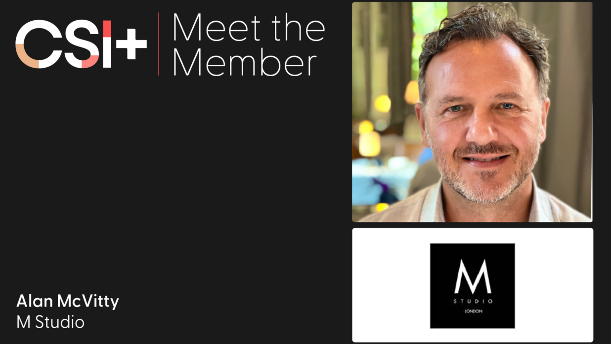 Meet The Member: Alan McVitty – M Studio - CSI+